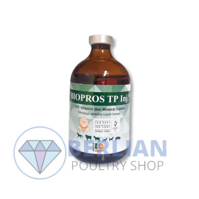 Jual Biopros TP Inj. 100 ml (ATP lebih tinggi) | Shopee Indonesia