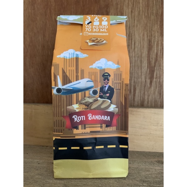 Jual LIQUID FREEBASE ROTI BANDARA 3MG | Shopee Indonesia