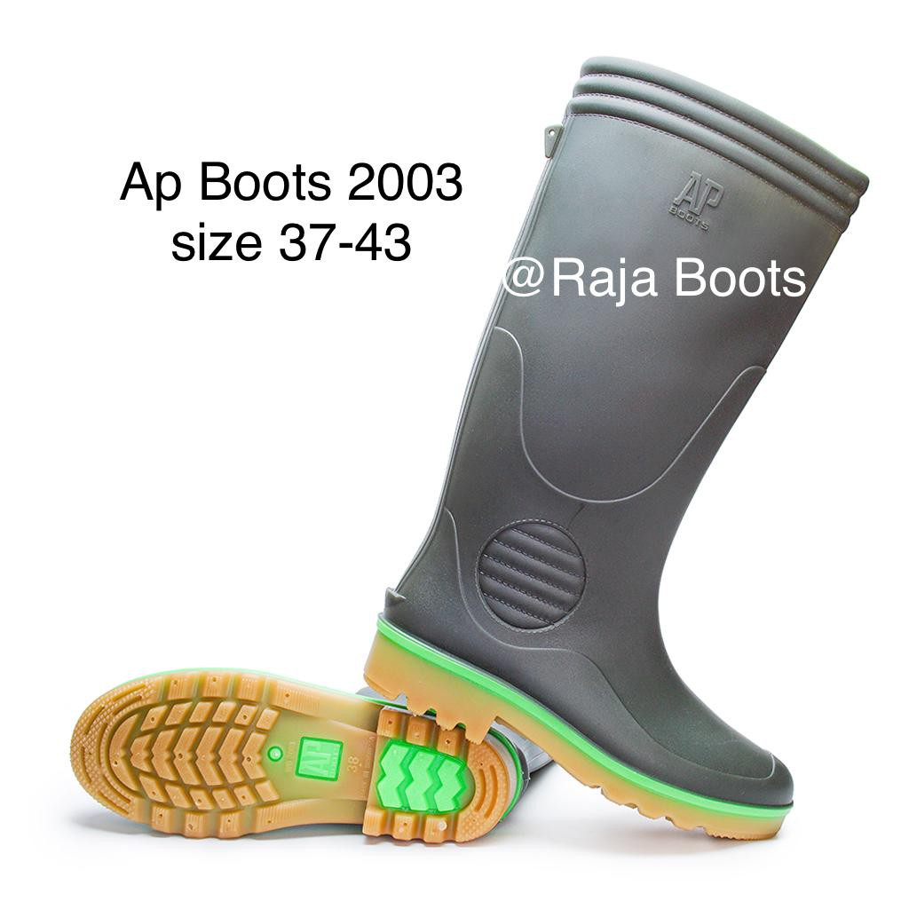 Jual Sepatu Boot Tinggi AP 2003 Tricolour | Shopee Indonesia