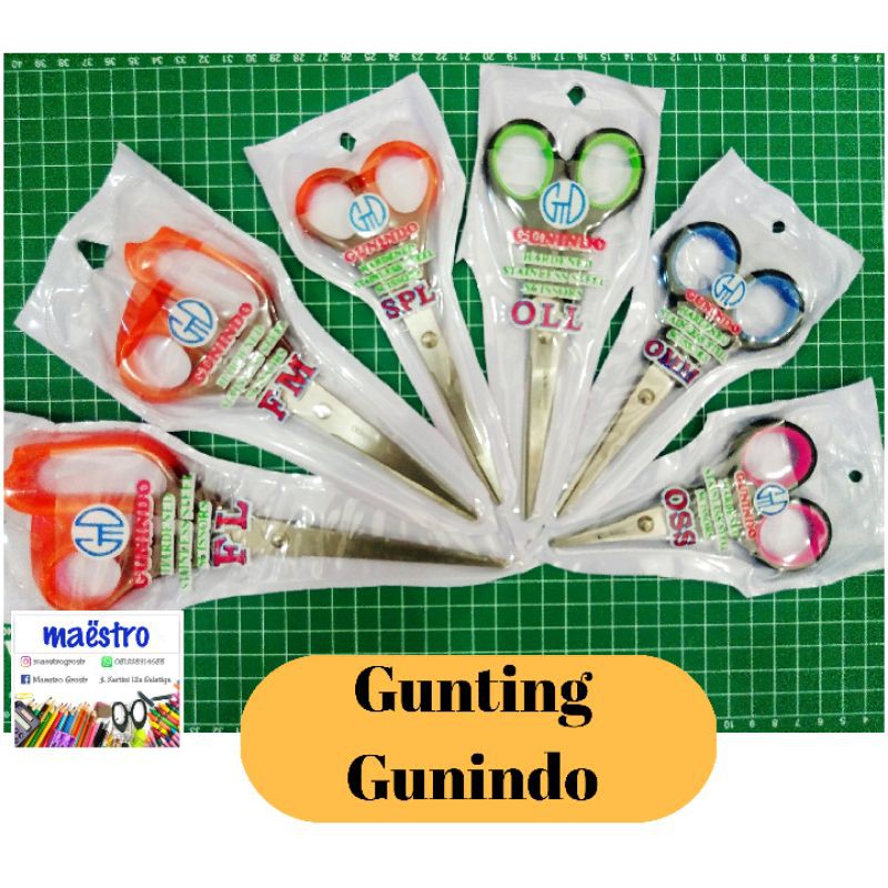 Jual Gunting Gunindo / OMM / OSS / OLL / FM / FL / SPL | Shopee Indonesia