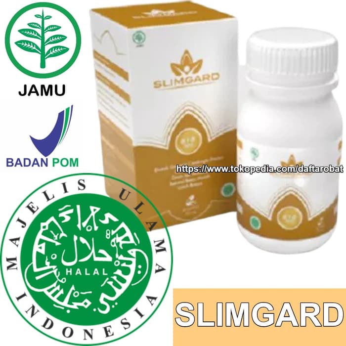 Jual Slimgard Herbal 100% Original Penurun Berat Badan Manjur (40 ...
