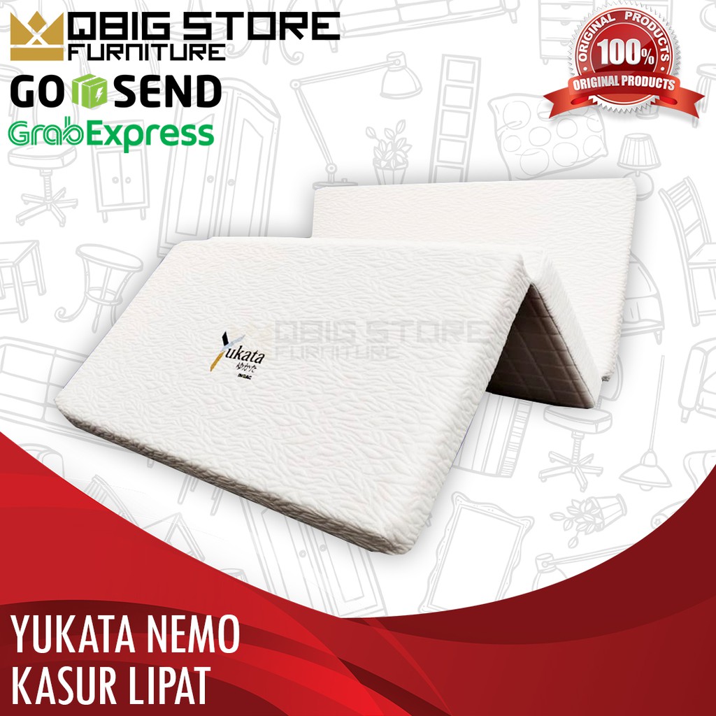 Jual Kasur Lipat Yukata Nemo Tebal 10cm / Travel bed / Kasur Lantai ...