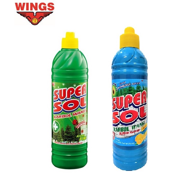 Jual Karbol Supersol Botol All Variant-Karbol lantai Wangi Bunuh Kuman ...