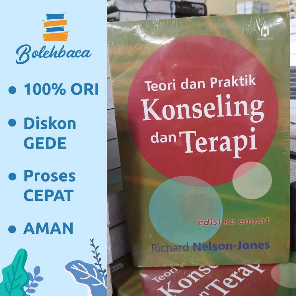 Jual Teori dan Praktik Konseling dan Terapi (Edisi 4) oleh Richard Nelson Jones - Pustaka ...