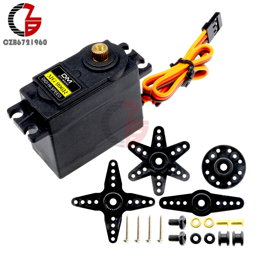 Jual PREORDER MG996R Servo Motor MG996 Digital RC Servo Motor Metal ...