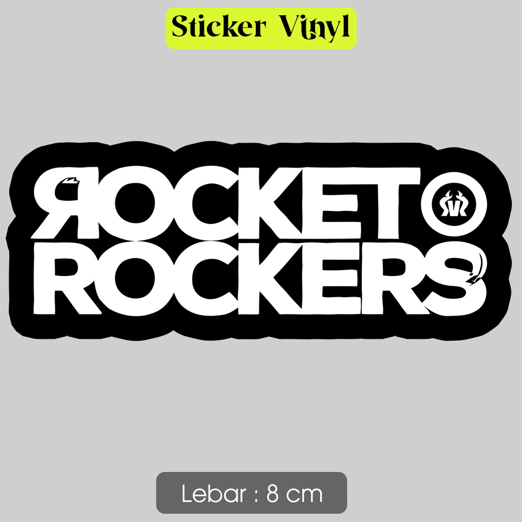 Jual Stiker Rocket Rockers Alt1 Sticker Vinyl Satuan Bahan Anti Air ...