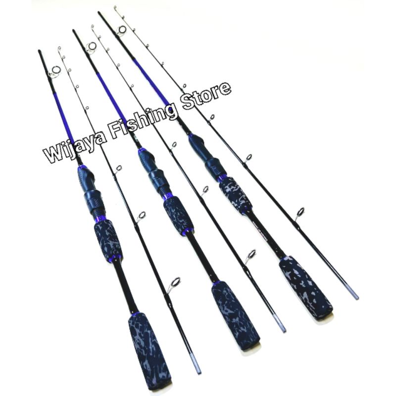 Jual Joran Pancing Spinning Fugu Gozira 150 165 180 ATASAN CARBON SOLID ...