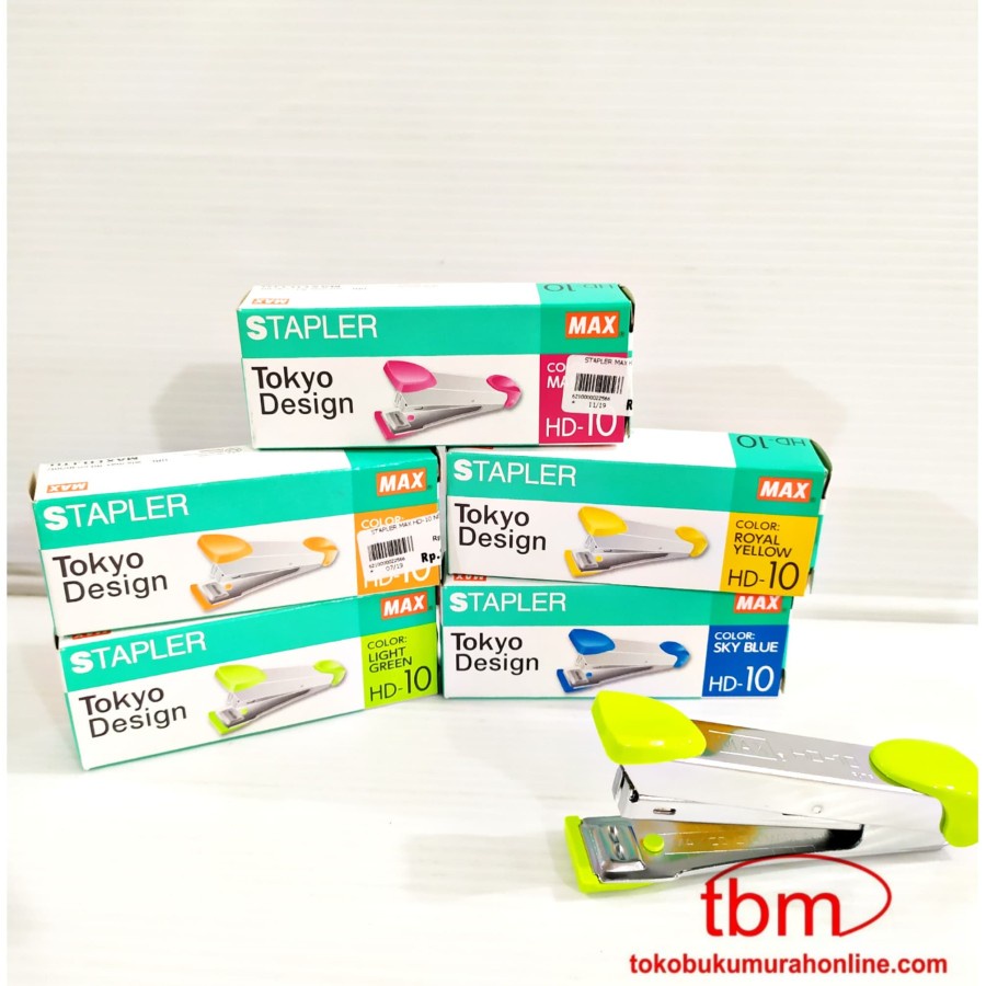 Jual STAPLER MAX NEON HD-10 / STAPLES MAX HD-10 | Shopee Indonesia