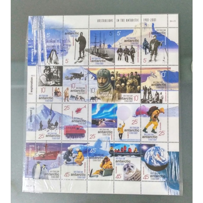 Jual Menyurat-Surat- Perangko Kuno Australians In The Artantic 1901 ...