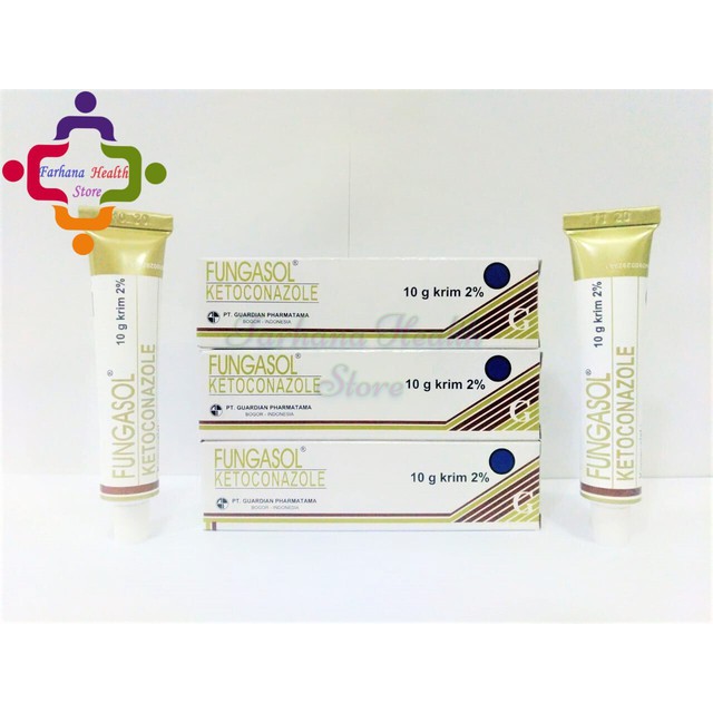 Jual Original Fungasol Cream 10 gr 2 % / Ketoconazole Cream / Jamur ...