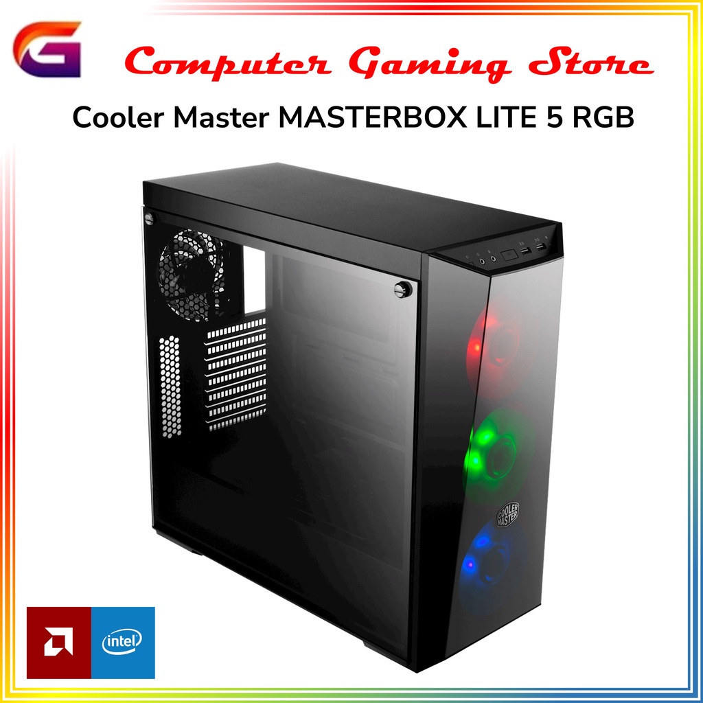 Jual Cooler Master Masterbox Lite 5 RGB - Casing Komputer | Shopee ...