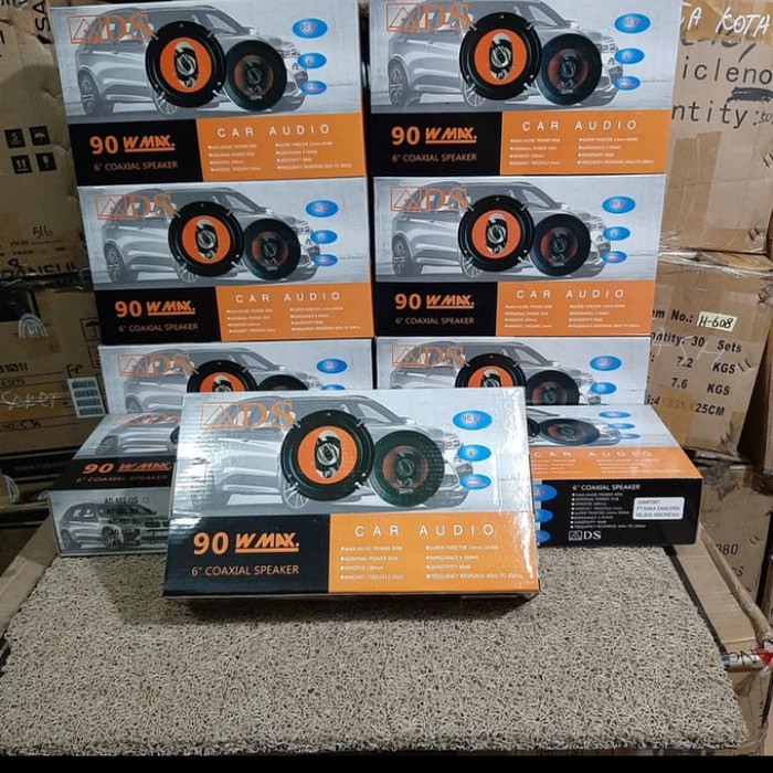 Jual Speaker ADS Coaxial ADS AD 602 Speker Mobil 6 inchi | Shopee Indonesia