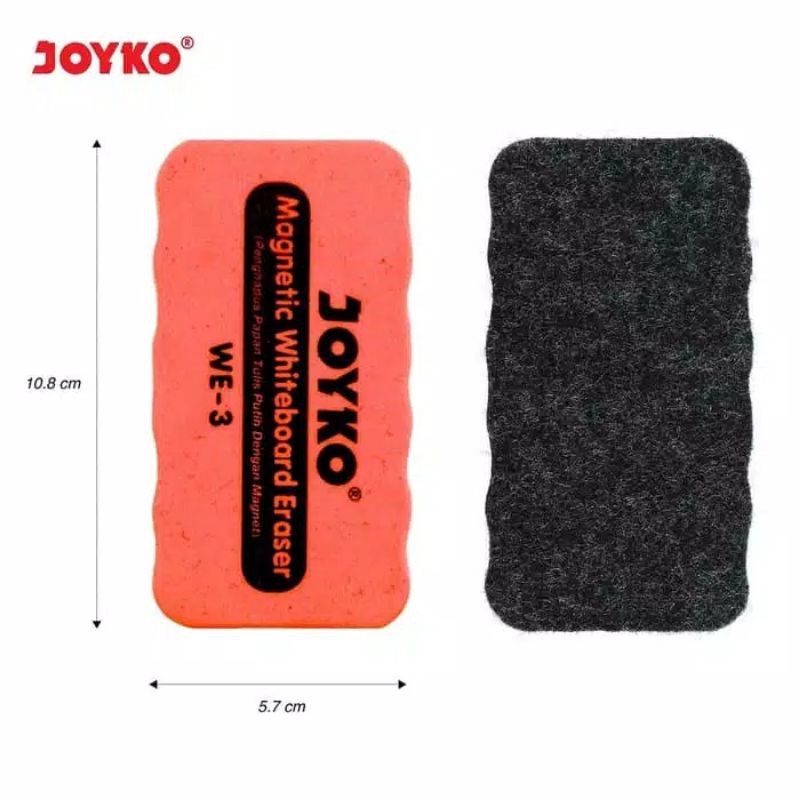 Jual Penghapus Whiteboard Magnet JOYKO WE-3 (1pc) | Shopee Indonesia