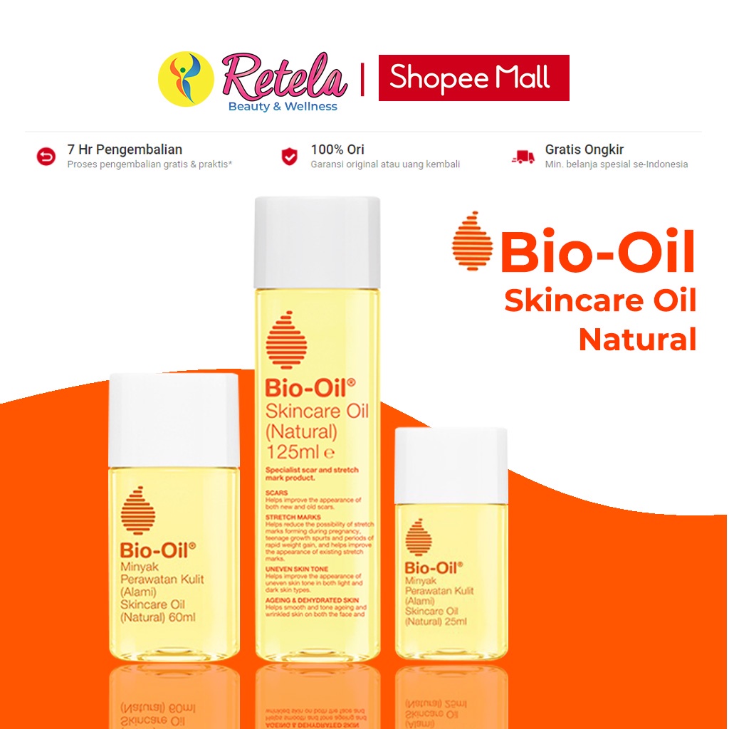 Jual Bio Oil - Skincare Oil Natural / Penghilang Bekas Luka / Strech ...