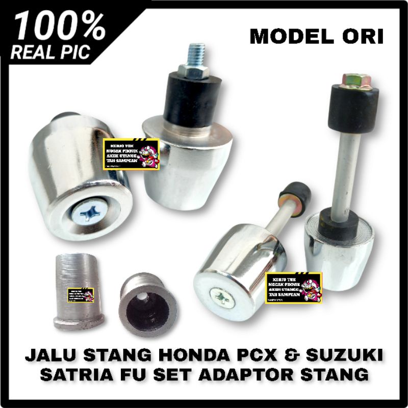 Jual JALU STANG STIR PCX DAN JALU STANG STIR SATRIA FU MODEL ORI SET ...