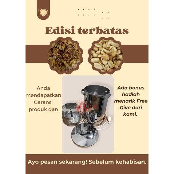 Jual Mesin Spinner Peniris kps. 4liter, Peniris Minyak, abon, kripik ...