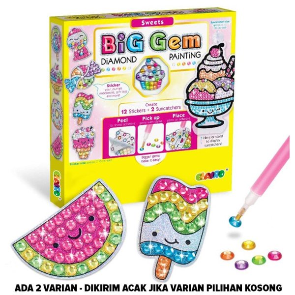 Jual Mainan Anak Edukasi Big Gem Diamond Painting Kreatif DIY Stiker ...