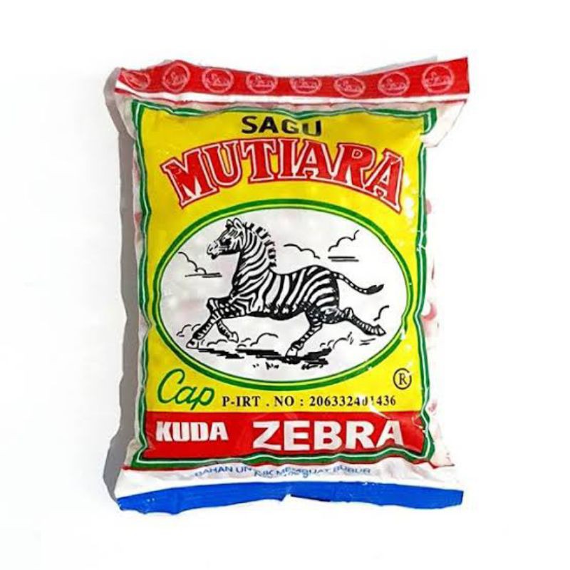 Jual Sagu Mutiara Cap Kuda Zebra 100gr | Shopee Indonesia