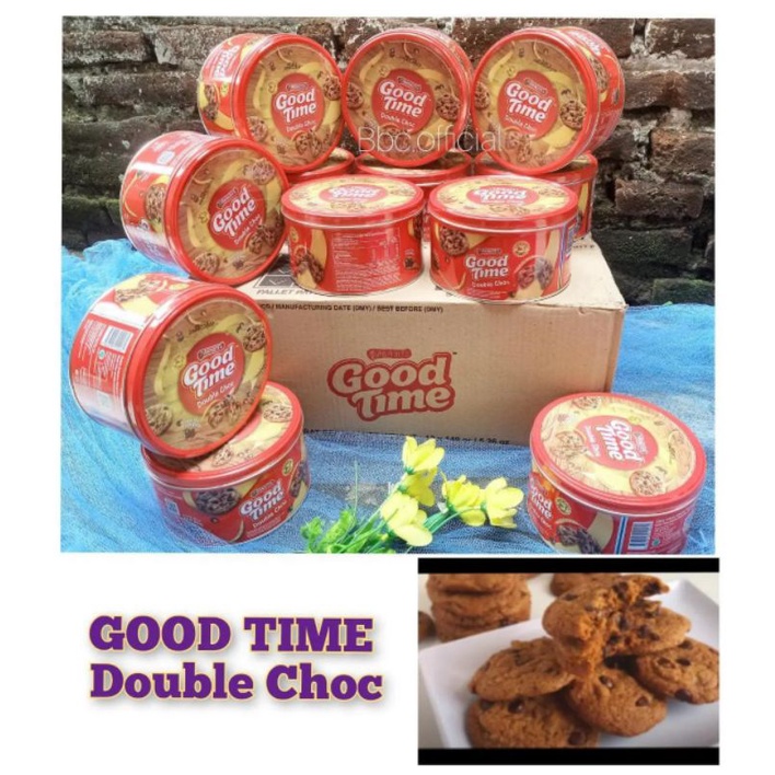 Jual Good Time Double Choco Chips Biskuit | Shopee Indonesia