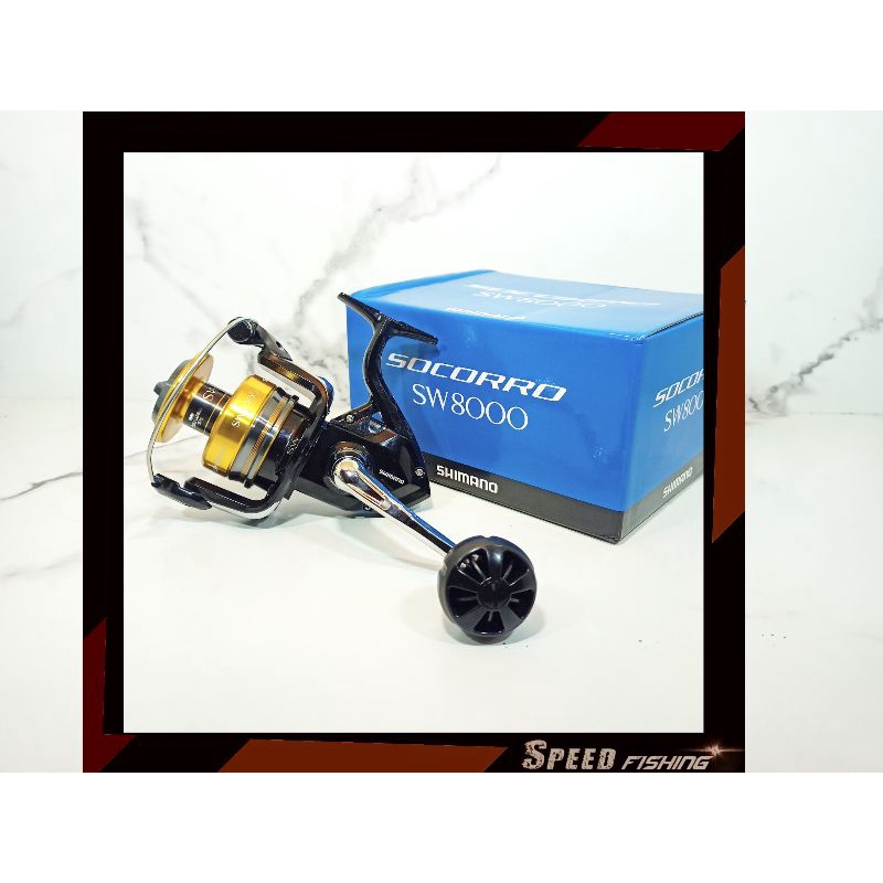 Jual Reel Shimano Socorro SW 8000 Max Drag 12Kg | Shopee Indonesia