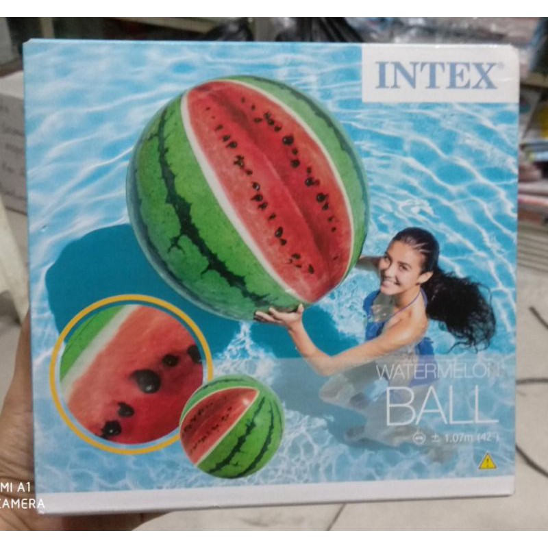 Jual bola raksasa semangka watermelon bola pantai properti foto ...