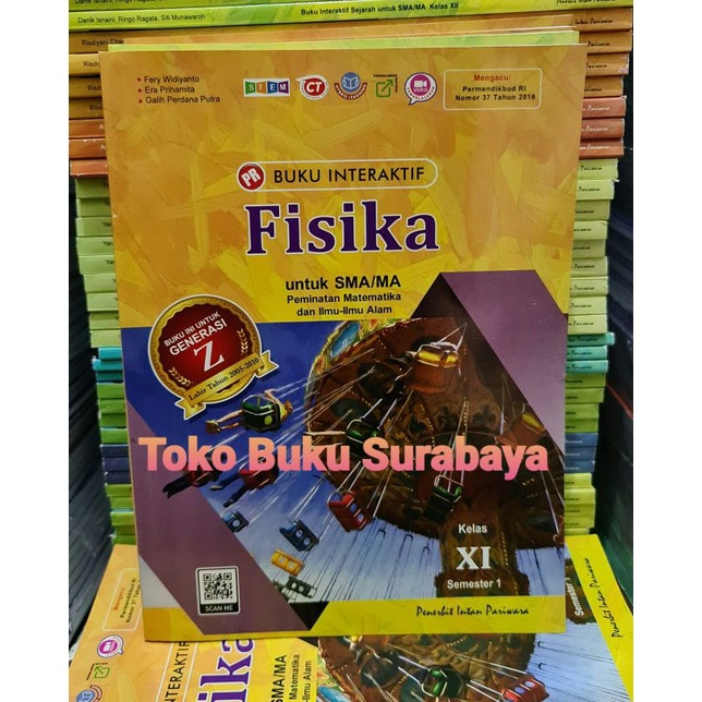 Jual Buku lks pr interaktif fisika kelas XI, 11 semester 1 tahun 2022 intan pariwara | Shopee ...
