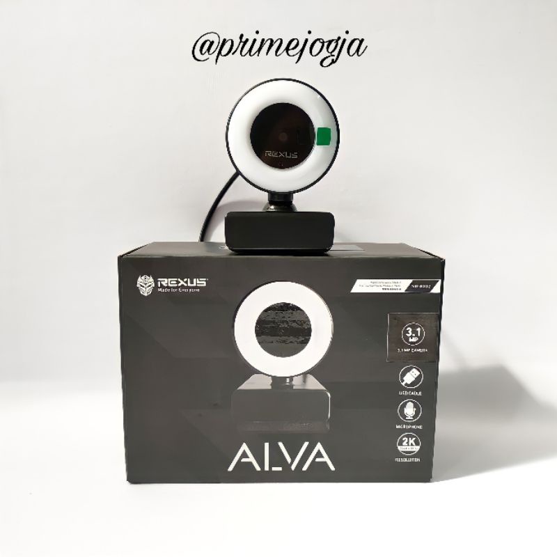Jual Webcam Rexus ALVA SW RX02 2K Resolution 3.1Mp Camera | Shopee ...