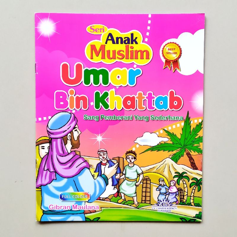 Jual BUKU CERITA SERI ANAK MUSLIM : SAHABAT NABI UMAR BIN KHATTAB - CAHAYA AGENCY | Shopee Indonesia
