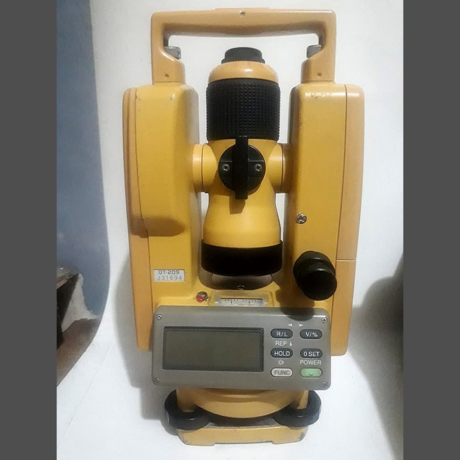 Jual Jual Digital Theodolite Topcon DT-209 Bekas Unit Only Harga Murah ...