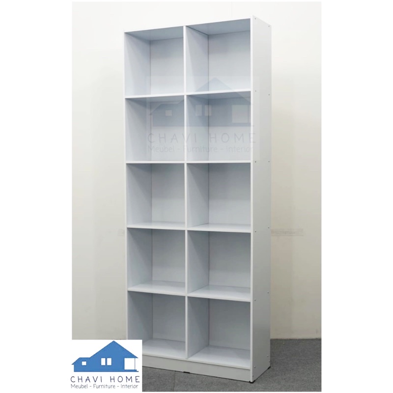 Jual Rak buku rak susun rak lemari hias rak tas serbaguna rak kantor ...