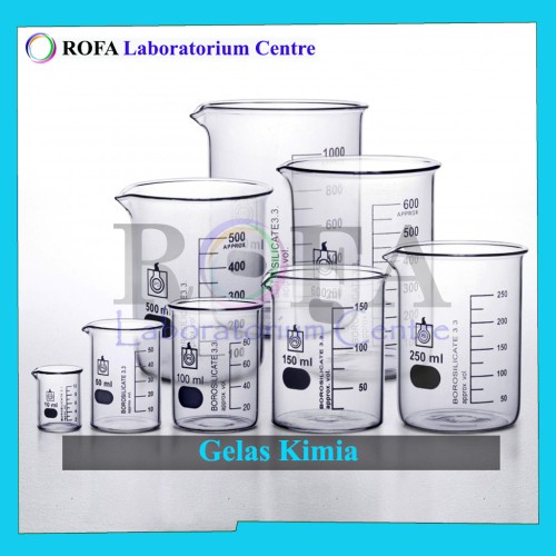 Jual Gelas Kimia | Beaker Glass 150 mL New lab | Shopee Indonesia
