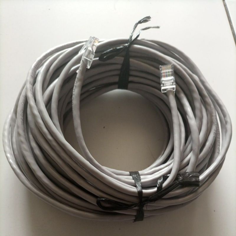 Jual Kabel LAN UTP Cat5e Siap Pakai Meteran | Shopee Indonesia