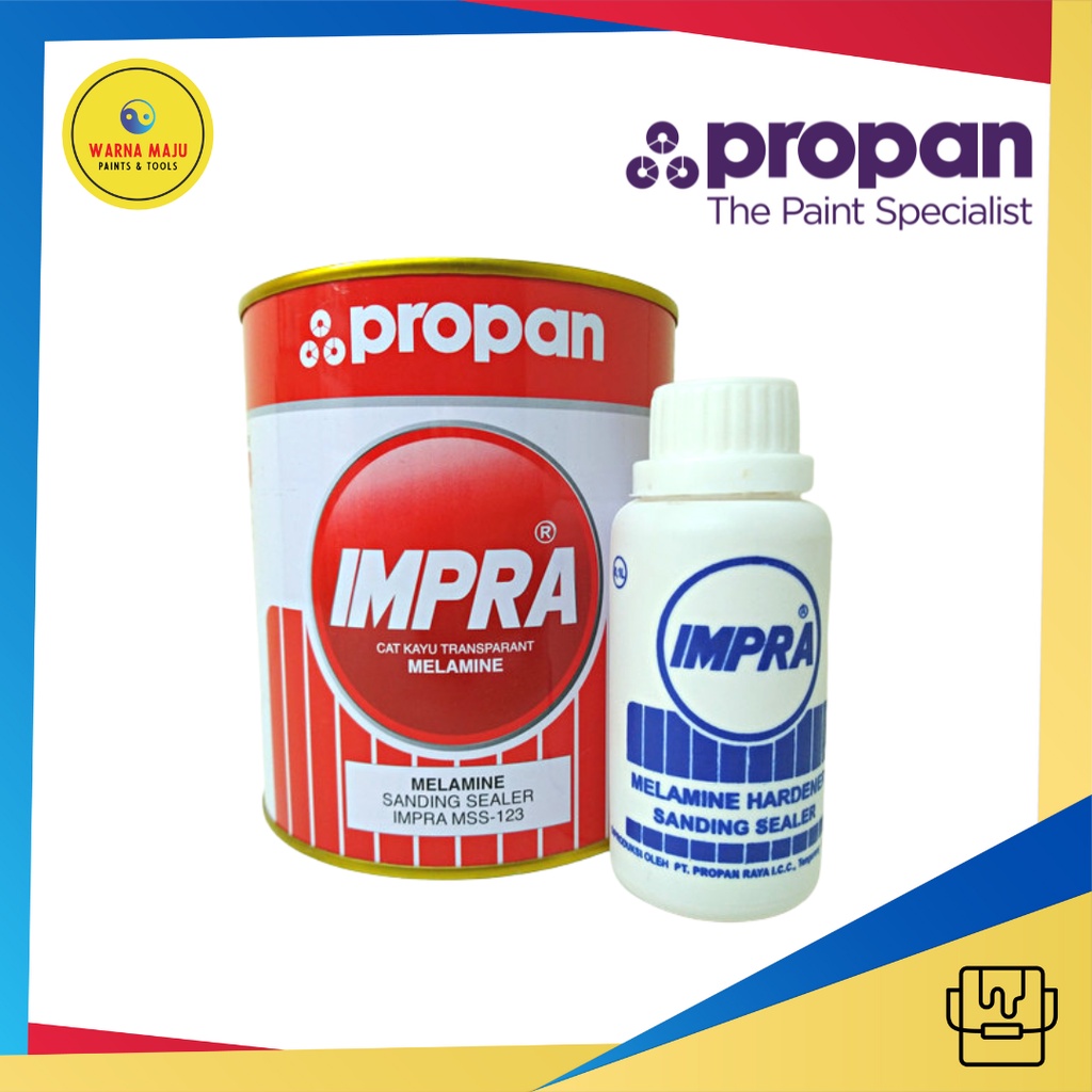 Jual Impra Melamine Sanding + Hardener MS-123 | Ukuran : 1 Liter ...