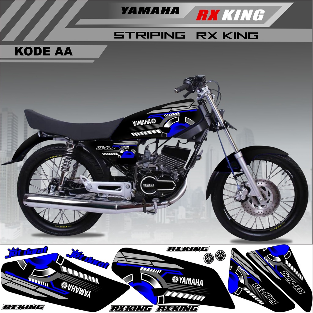 Jual Striping Rx King Variasi/ Stiker Custom Rx King / Sticker Rx King ...