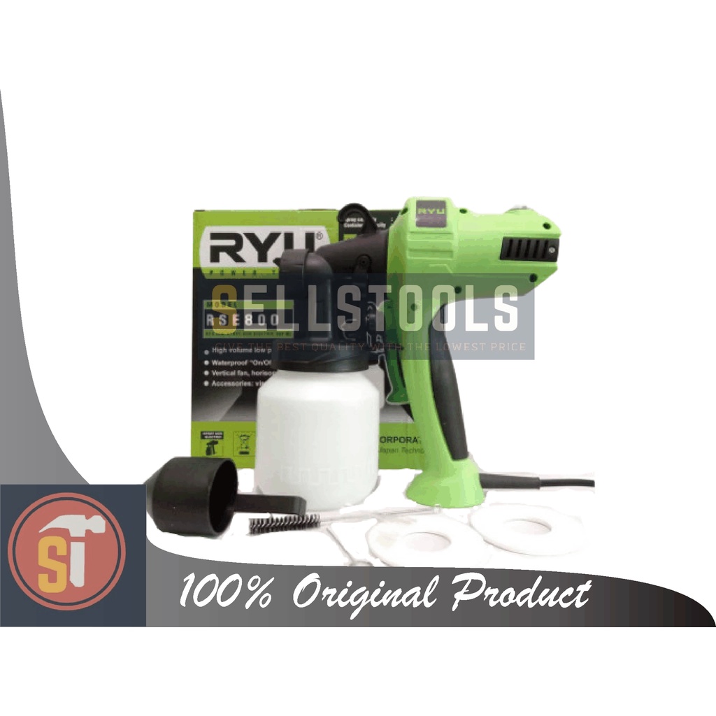 Jual RYU Spray Gun Elektrik / Semprotan Cat Listrik Spray Gun Electrik ...