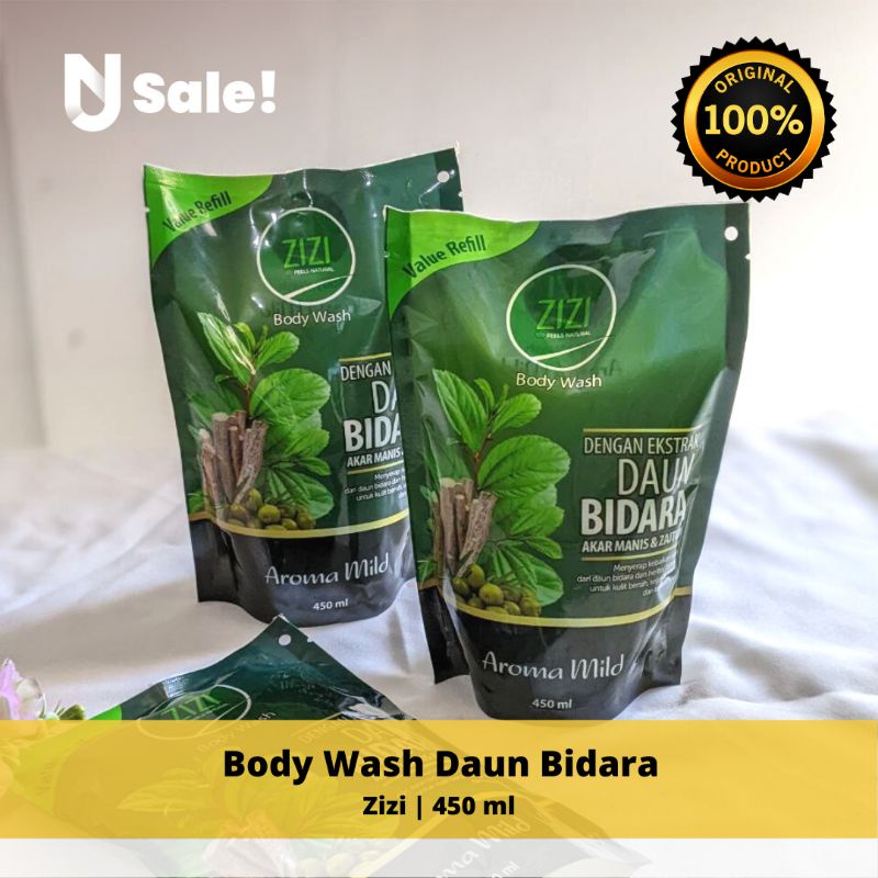 Jual Sabun Mandi Cair - Body Wash Zizi Ekstrak Daun Bidara Refile 450 ...