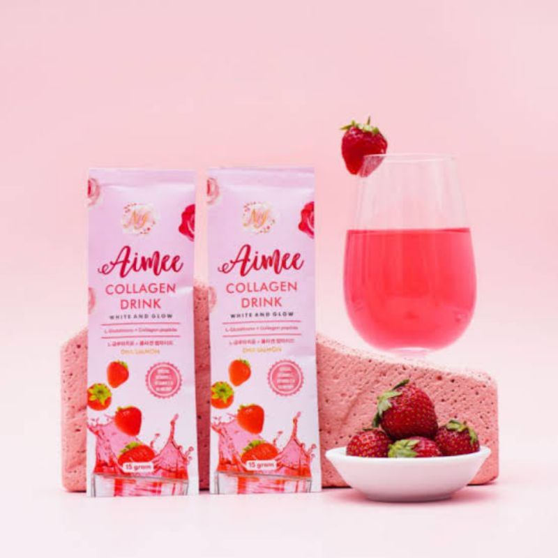 Jual Aimee Beauty Collagen Drink Sachet | Shopee Indonesia