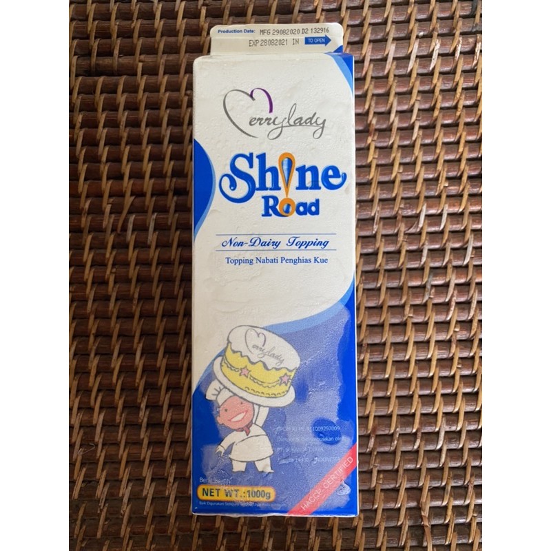 Jual Non Dairy Topping - Shine Road (Whipping Cream) | Shopee Indonesia