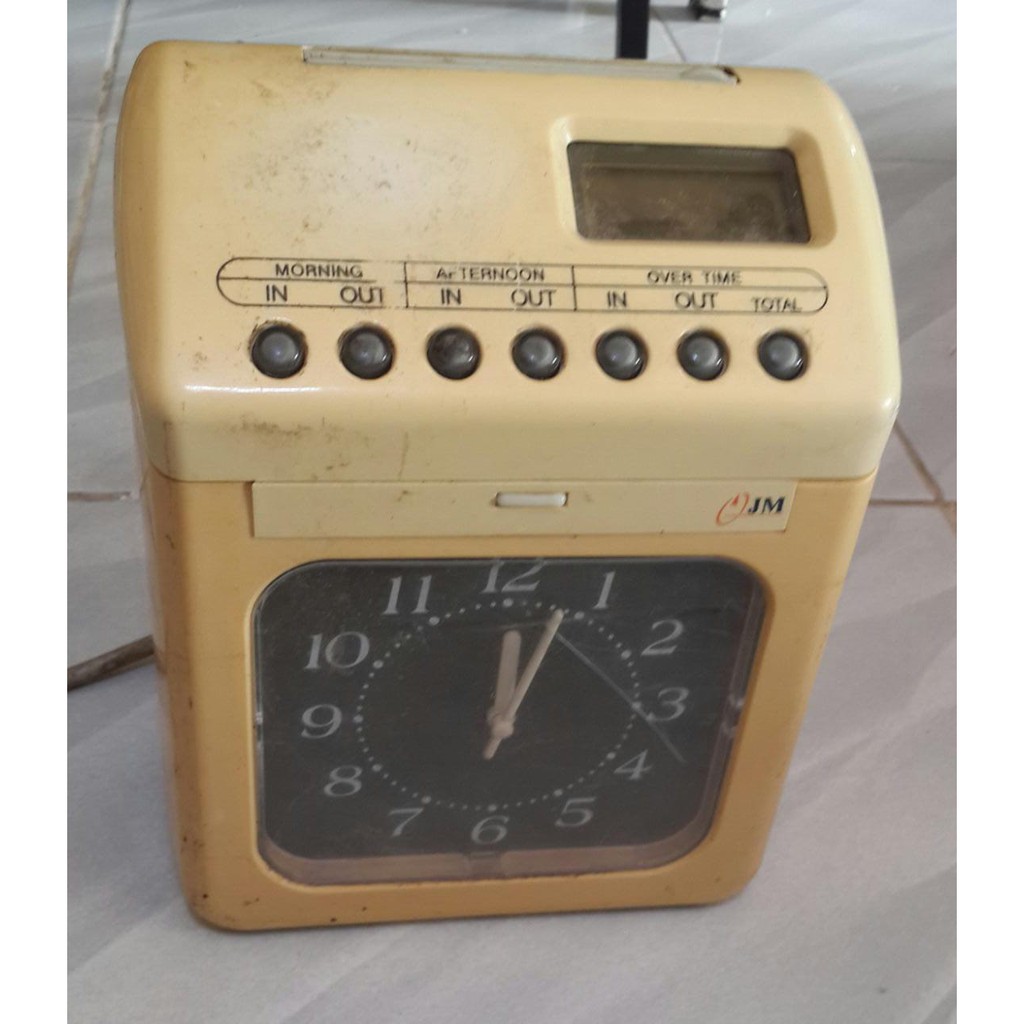 Jual Mesin Absensi Manual Ceklok Pakai PIN | Absensi | Shopee Indonesia