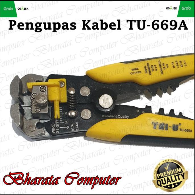 Jual TU-669A Professional Electrical Cable Stripping Alat Pengupas ...