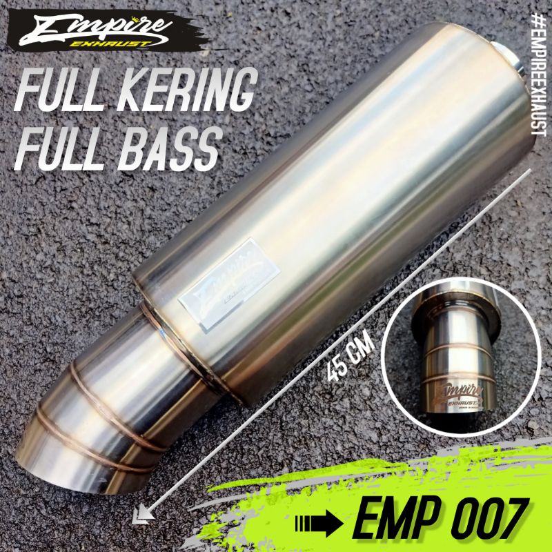 Jual EMP007 Knalpot Mobil Racing Custom Full Bass Gahar Kenalpot Mobil ...