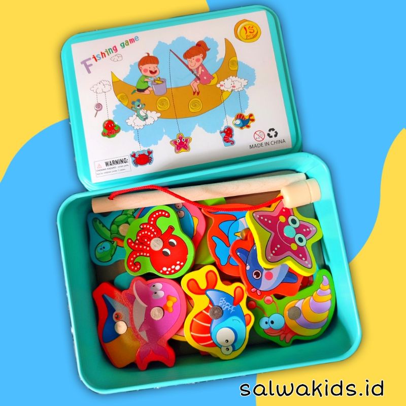 Jual Mainan Edukasi Pancing Ikan Kayu Magnet / Mainan Anak | Shopee ... Jual Mainan Edukasi Pancing Ikan Kayu Magnet / Mainan Anak | Shopee ...