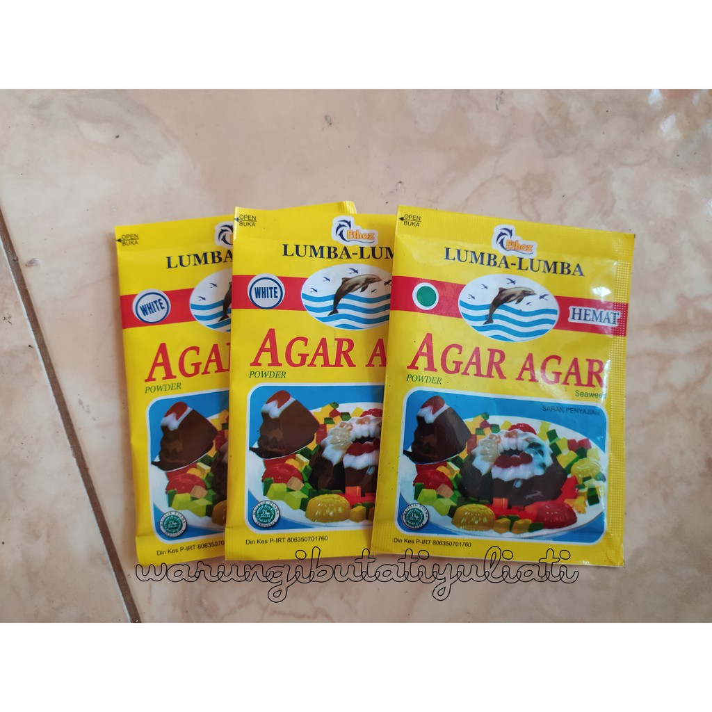 Jual Agar-agar Lumba-lumab Powder Seaweed | Shopee Indonesia