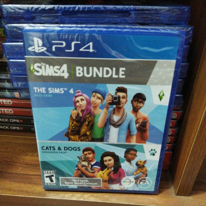 Jual PS4 The Sims 4 Bundle Cats & Dogs | Shopee Indonesia