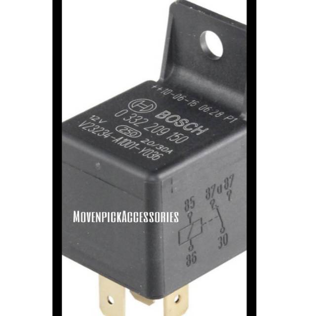 Jual RELAY BOSCH 12V 30A KAKI 5 87A/RELAY PEMUTUS 87A ORIGINAL PORTUGAL | Shopee Indonesia