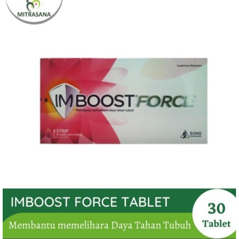 Jual Imboost Force Tablet 30 Tab | Shopee Indonesia