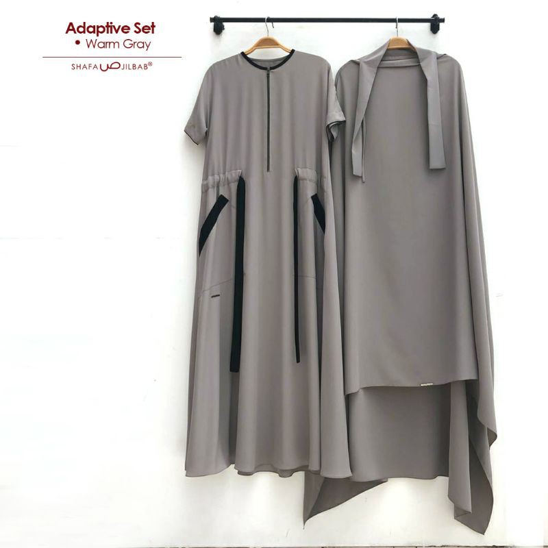 Jual ADAPTIVE Set - Shafa Jilbab #ayranashwa #shafajilbab | Shopee ...