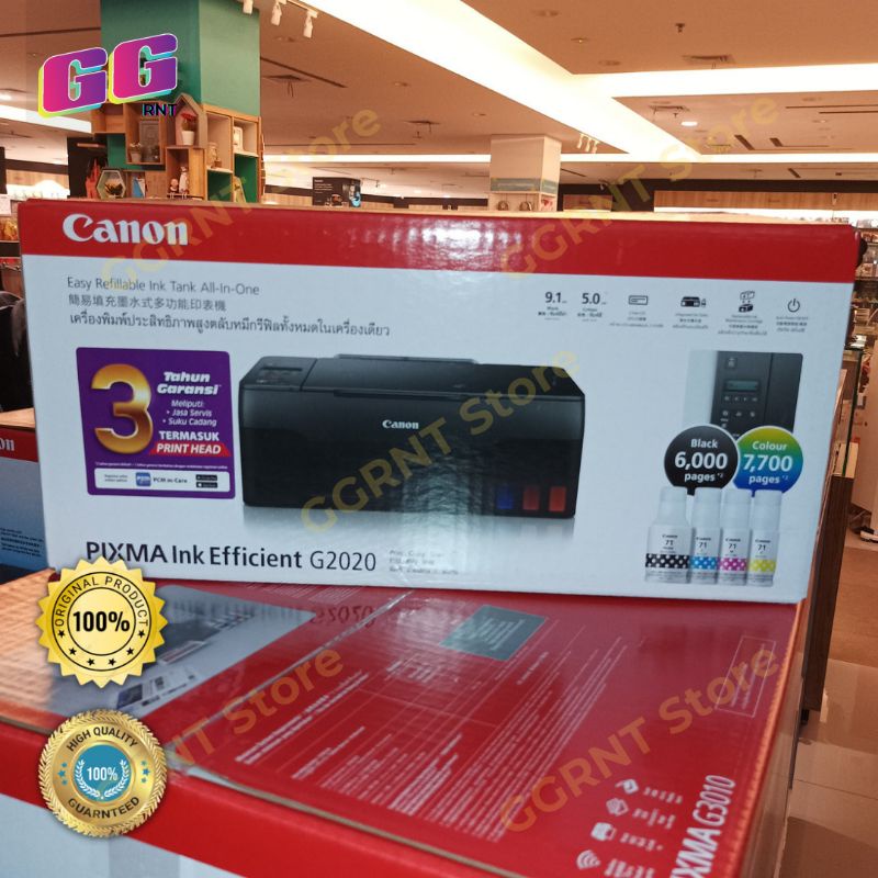Jual Canon Pixma G2020 Multifunction Inkjet Printer | Shopee Indonesia