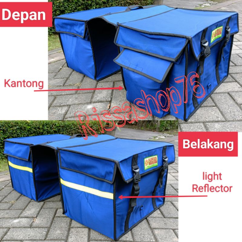Jual Tas Obrok Motor Kantong Super Jumbo Polyester Tebal | Shopee Indonesia