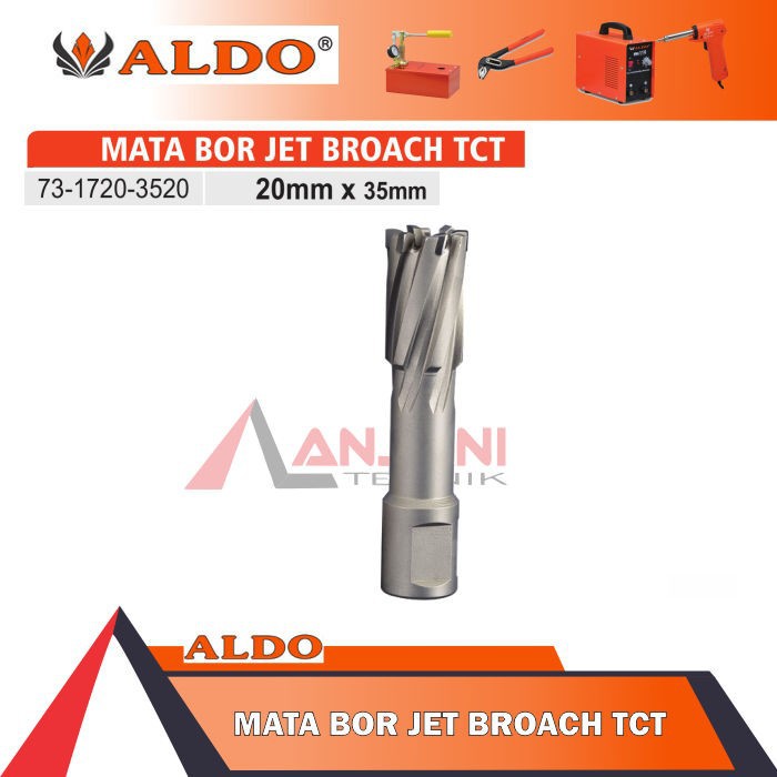 Jual MATA BOR MAGNET JET BROACH 20 x 35 mm ALDO JETBROACH TCT 20mm x ...